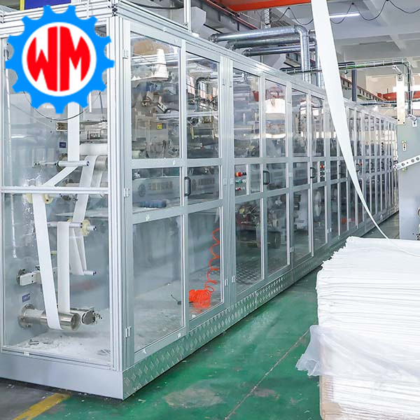 Quality High Speed Full Servo Baby Diaper Production Line PLC Control with Optional for sale