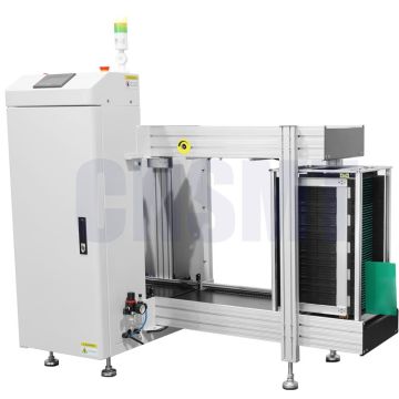 Quality 110V / 220V Smt Assembly Machine , Dual Gauge Closing Pcb Loader Unloader for sale