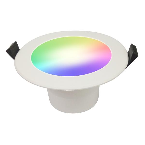 Quality Multicolor Smart Led Downlight with Wifi Tuya App Control and Rgbcw Dimming for sale