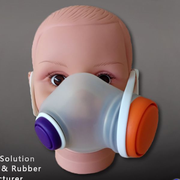 Quality Custom Medical Silicone Mask Overmold Water Resistant for sale