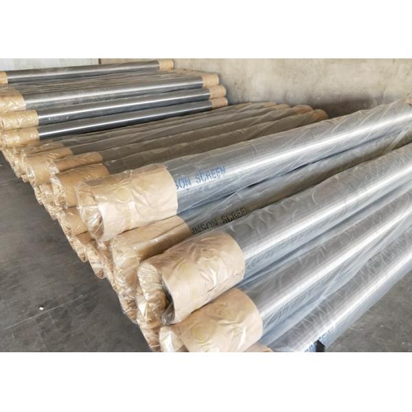 Quality Economical Continuous Slot Screen , Stainless Steel Water Well Screen Pipe for sale