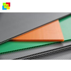 Quality Non Toxic Corrugated Plastic Sheets 4x8 , 3mm Corrugated Plastic Sheets for sale