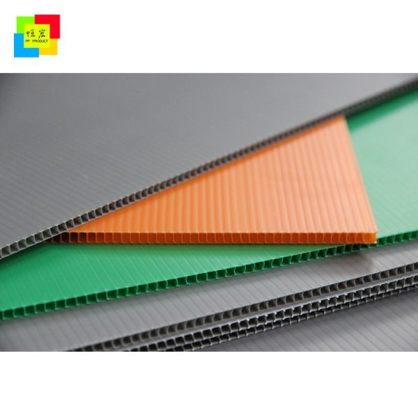 Quality Non Toxic Corrugated Plastic Sheets 4x8 , 3mm Corrugated Plastic Sheets for sale
