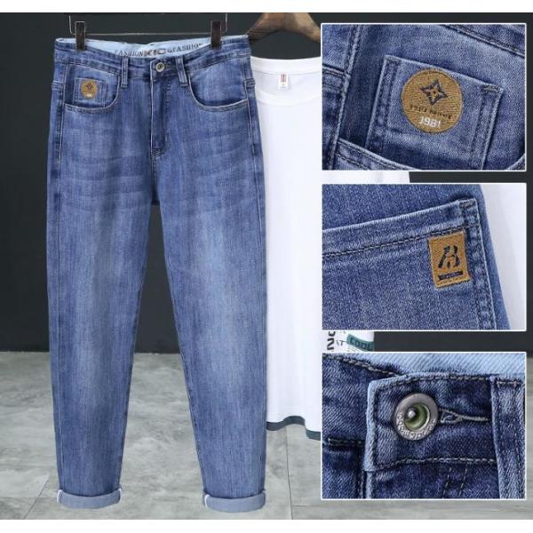 Quality Garment Manufacturer Fashion Big Loose Relaxed Straight Leg Jeans for sale