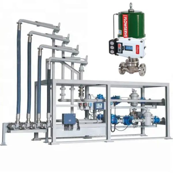 Quality Pressure Reducing Regulating Skids Are Equipped With Flowserve Control Valves Actuator Logix 3800MD Positioners for sale