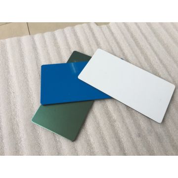 Quality Glossy Blue ACP Aluminium Composite Panel 2000mm Width With 0.30mm Alu Thickness for sale