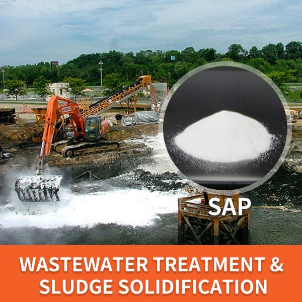 Quality Antibacterial Urine Absorbent Polymer Powder (CAS 9003-04-7) for sale