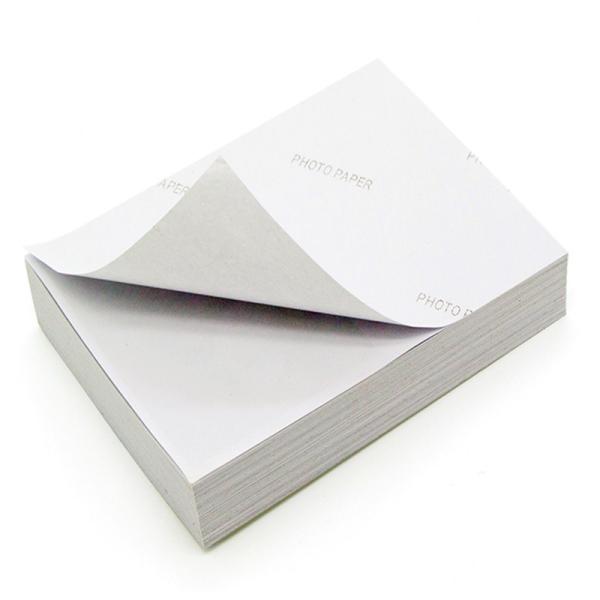 Quality Super White A6 135g 150g Self Adhesive Glossy Photo Paper for sale