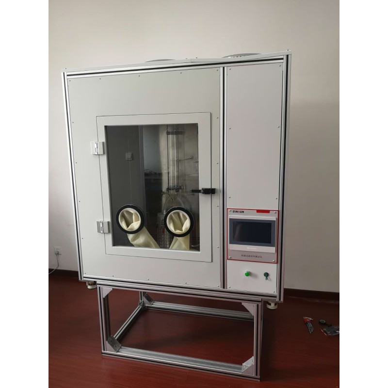 ASTM F2101 Mask Bacteria Filtration Efficiency Tester with dual 6-level sampler