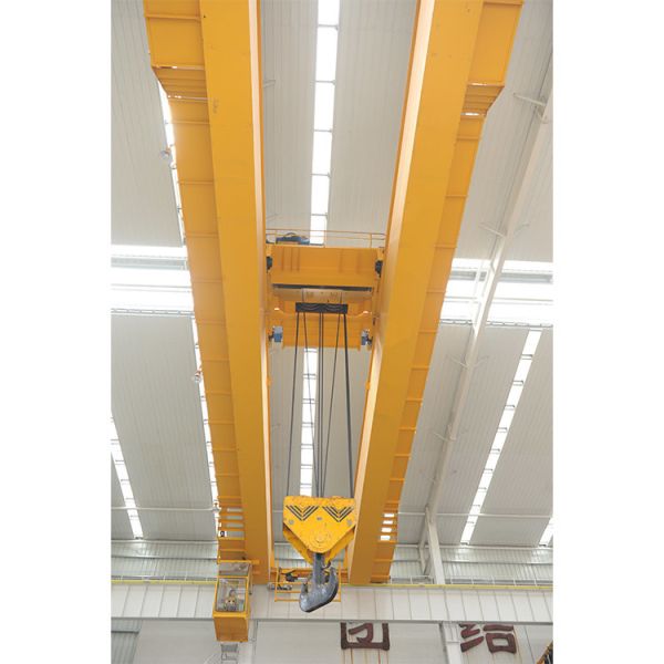 Quality Electrical Double Hook Double Trolley Electric Overhead Traveling Crane Double Girder Bridge Crane 10T 20T 30T 40T 50T 60T for sale