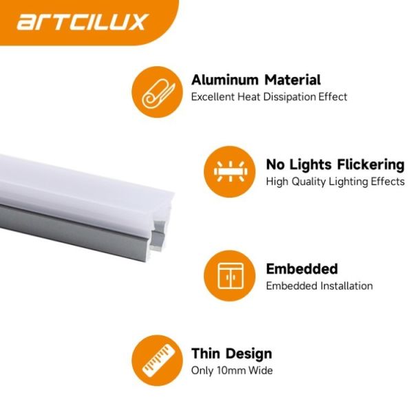 Quality Indoor Lighting Solution T3-T8 Aluminium Profile LED Light for Kitchen and for sale