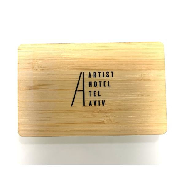 Quality  1K Engraved NFC Wooden Business Cards Digital Printing for sale