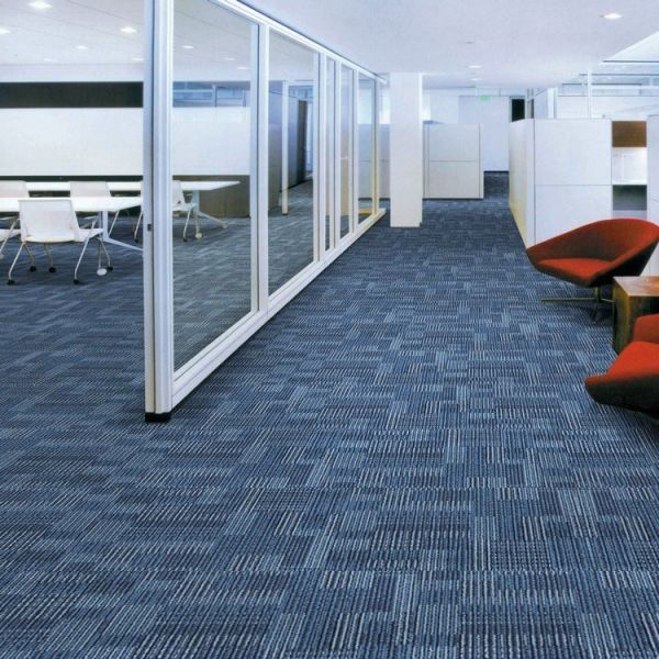 Quality 100% Solution Dyed Integrated Pattern Loop Pile Polypropylene Carpets Square for sale
