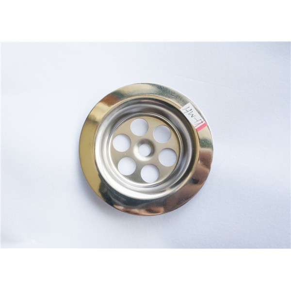 Quality Durable Silver Sink Strainer Parts Mirror Polish Surface Anti - Corrosion for sale