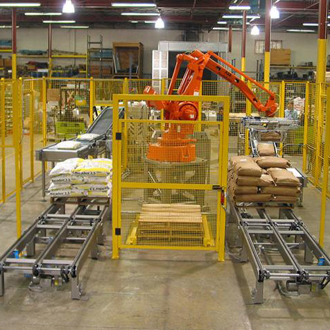 Quality FESTO Case Packer Palletizer Collaborative Robot Chemical Beverage Plastics for sale