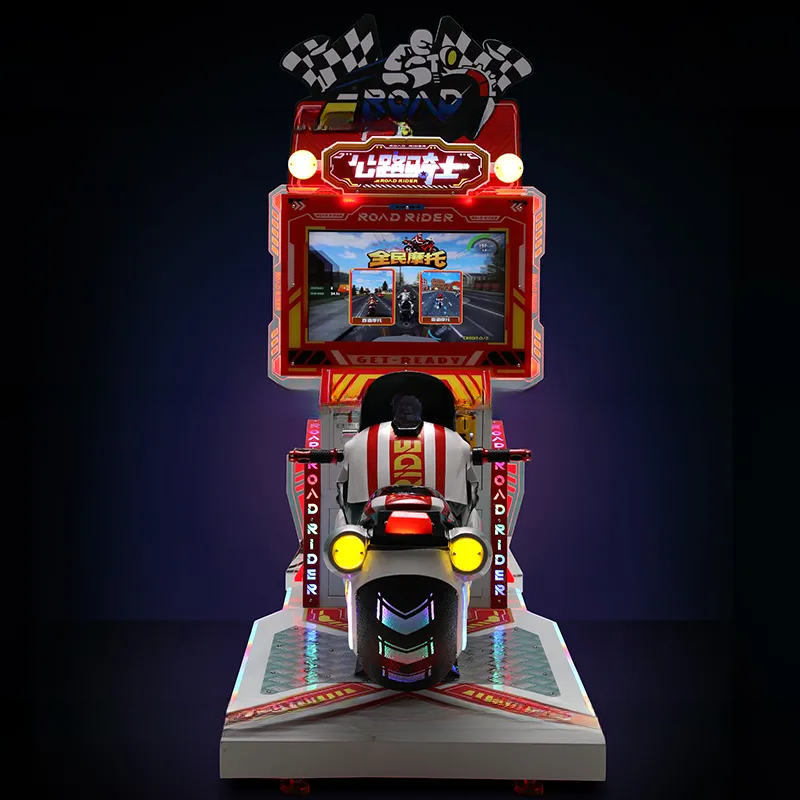 Side angle showing game controls and display