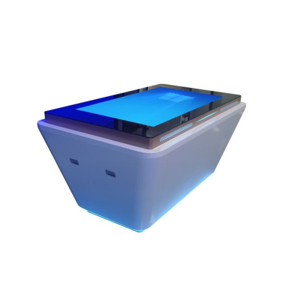 Quality 55 Inch Windows LCD Touch Screen Monitor Display Game Table, Golden Object for sale