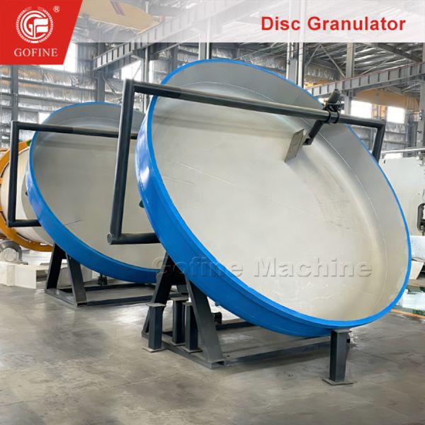 Quality Durable Fertilizer Processing Machine Ball Plate Round Fertilizer Granules Making Machine for sale