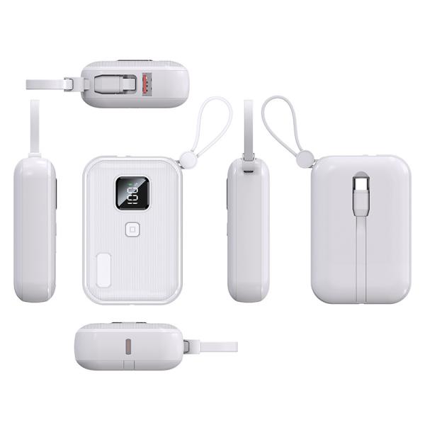 Quality OEM 180g Mobile Power Bank 10000mah Mini With 21700 Battery Type for sale