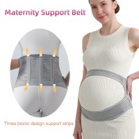 Quality Bamboo Charcoal Maternity Support Belt Pregnancy Belly Support Band for sale