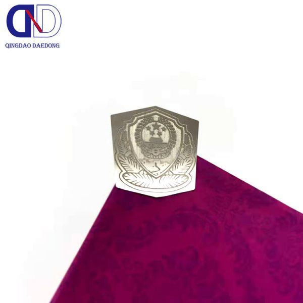 Quality Customer's Logo Stainless Steel Metal Logos with  Nickel Silver for sale