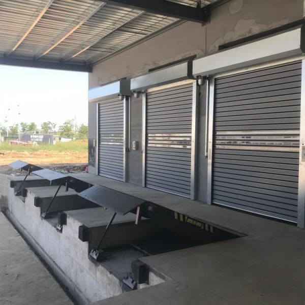Quality Fast Speed Motor Drive Automatic Roller Door Panel Made Of Two Layers Aluminum for sale