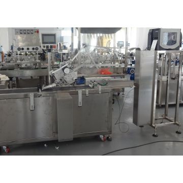 Quality PLC HMI System Flat Bottle Jar Printer Label Applicator 1phase for sale