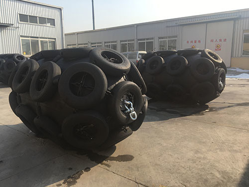Quality Container Ships 50KPa Sheath Yokohama Pneumatic Fender for sale