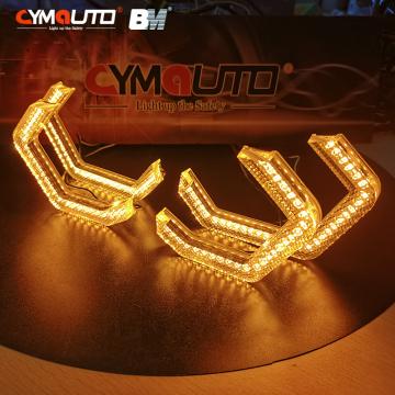Quality Diamond Switchback LED Angel Eyes Halo Rings 12 Months Warranty for sale