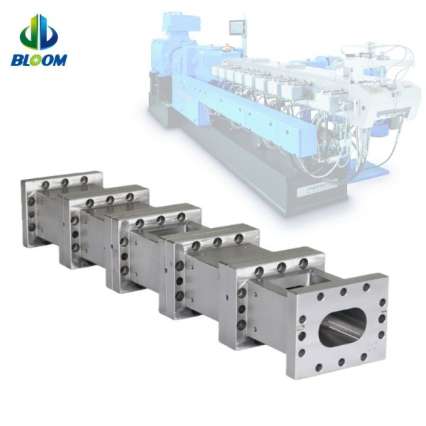 Quality High Strength Twin Screw Barrel for Plastic Compounding Extruder for sale