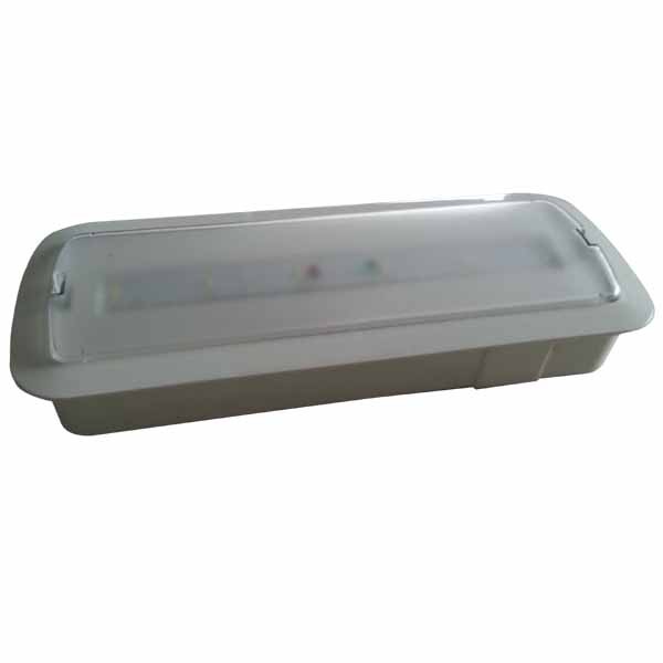 Quality Exterior SMD 5730 LED Rechargeable Emergency Bulkhead Lamp Ni-Cd Battery L116N for sale
