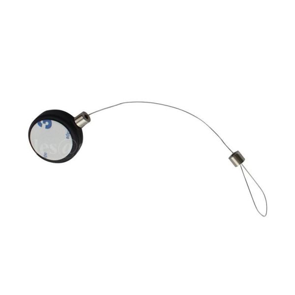 Quality Mini Round Plastic Anti Theft Retractable Display Pull Box Recoiler for sale