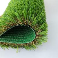 Quality Grass Carpet Rugs with 16800 Stitches/ Sqm Density and SBR Latex Coating for sale