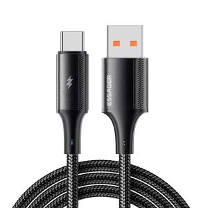 Quality 120W USB A To C Cable PP USB C Charging Cord ESSAGER ES-X45 for sale