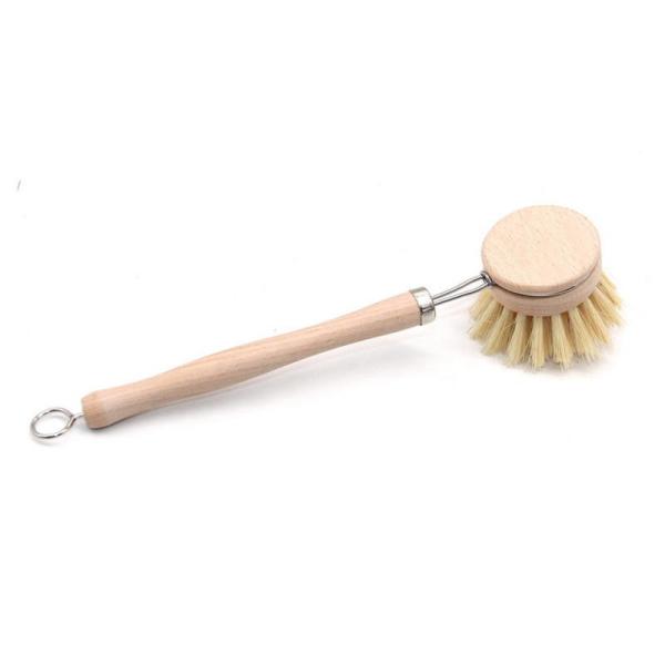 Quality Eco Friendly Bamboo Dish Brush Set Kitchen Utensil Cleaner Brush for sale