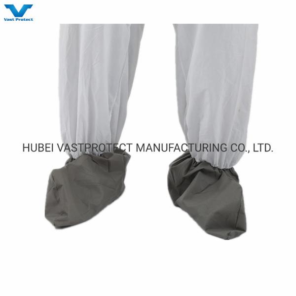 Quality Industrial Safety PPE Protective Clothing Coveralls with Bootscover and Shipping for sale