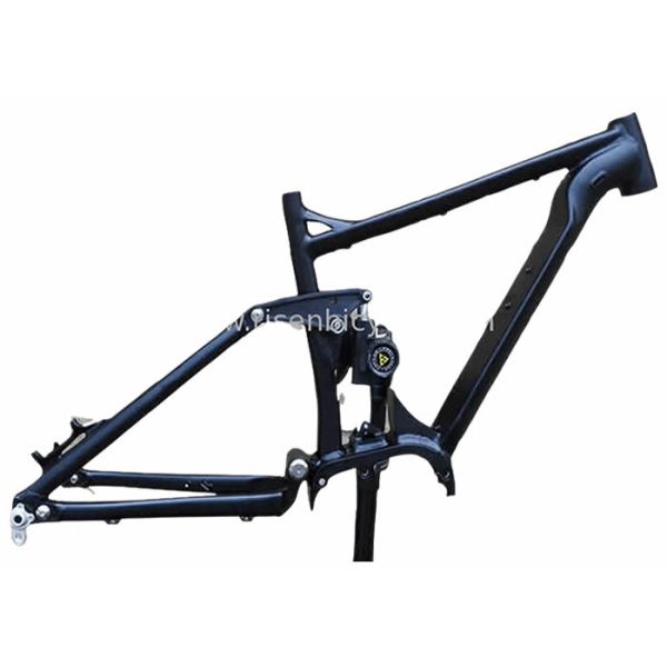 Quality Full Suspension Electric Bike Frame Boost 27.5 Plus/29er  mid drive Bafang 1000w Ebike for sale