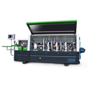 Quality 8.5kW Power Automatic Edge Bander with Double Trimming and Electric Lifting Mode for sale