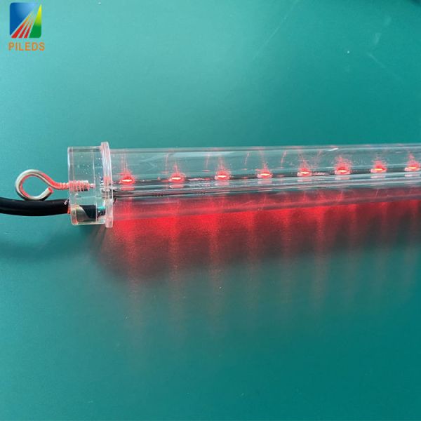 Quality Multicolor Smart LED Meteor Tube Lights Programmable DMX Sound Control for sale