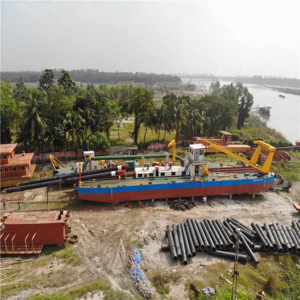 Quality Hydraulic Valve Cutter Suction Dredging Equipment with Weichai Diesel Engine and Solution for sale