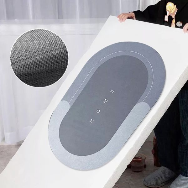 Quality Technology Cashmere Bathroom Floor Mat Machine Made for a Luxurious Bathing for sale