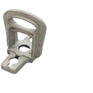Quality Cable Pole Anchor Bracket 18KN Installing With SS Strap for sale