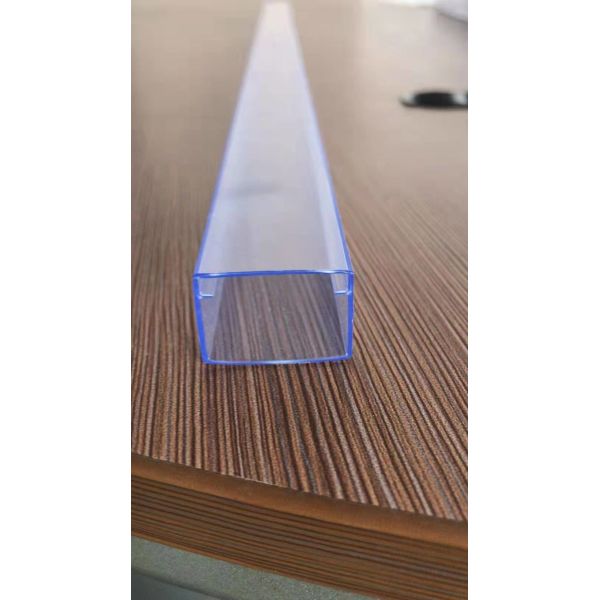 Quality High Level Ic Plastic Packaging Tube , SGS Hard Plastic Tube Rectangular for sale