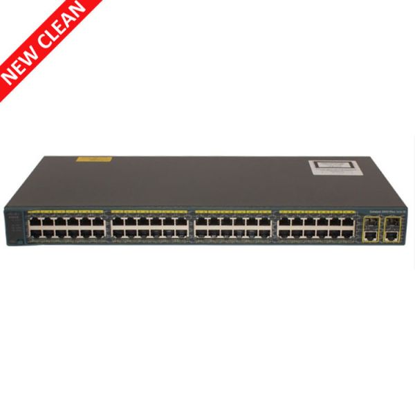 Quality Durable 10G Ethernet Network Switch Cisco Catalyst 2960 Plus WS-C2960+48TC-S NIB for sale