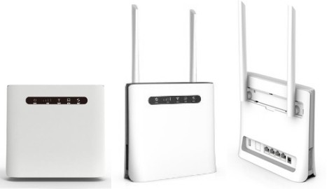 Quality External Antenna CE120-E 4G 300Mbps Plastic CPE WiFi Router for sale