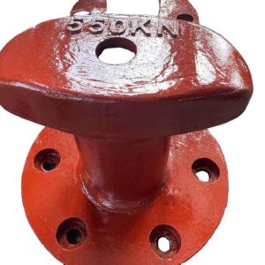 Quality Cast Iron Steel TEE Head Single Marine Mooring Steel Bollard Type T Head Bollard for sale