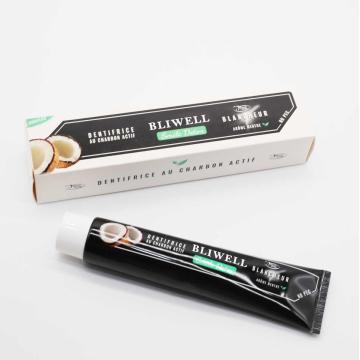Quality Mint Flavored Activated Charcoal Coconut Oil Toothpaste for sale