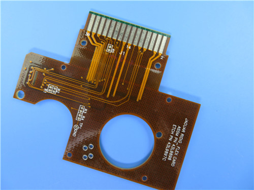 Quality Double Sided Rigid-flex PCBs Built on RO4003C With Hot Air Soldering Green for sale