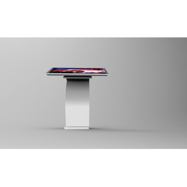 Quality Indoor Capacitive Touch Screen Kiosk TFT Metal Case Toughened Glass Material for sale