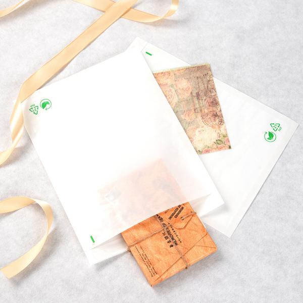 Quality Custom Printed Biodegradable Recycled Glassine Paper Bag Craft Paper Gift Bags for sale